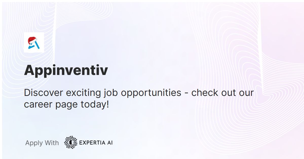 Appinventiv Career Page | Jobs