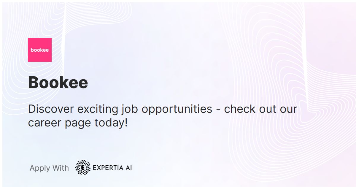 Bookee Career Page | Jobs