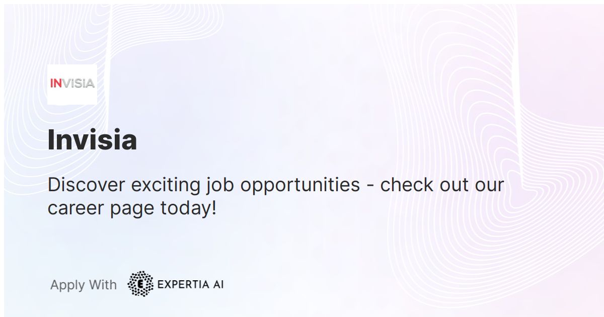 Invisia BPO Solutions Career Page | Jobs