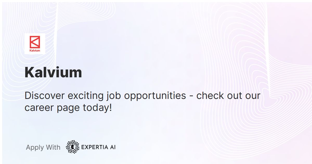 Kalvium Career Page | Jobs