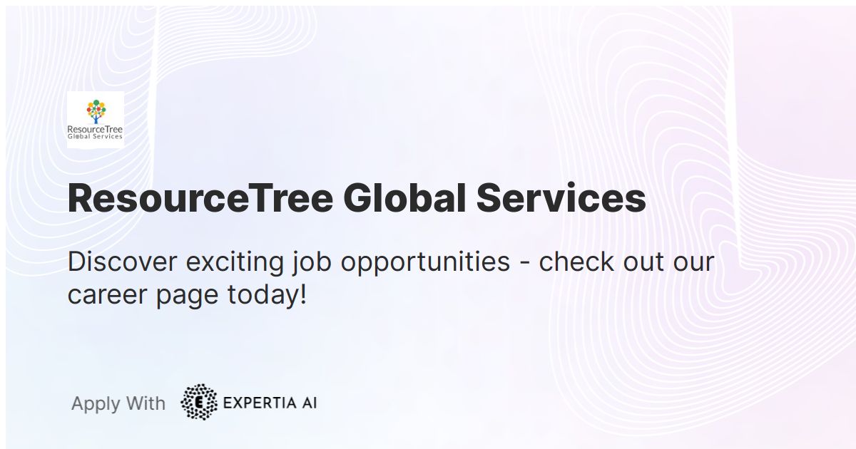 ResourceTree Global Services Career Page | Jobs