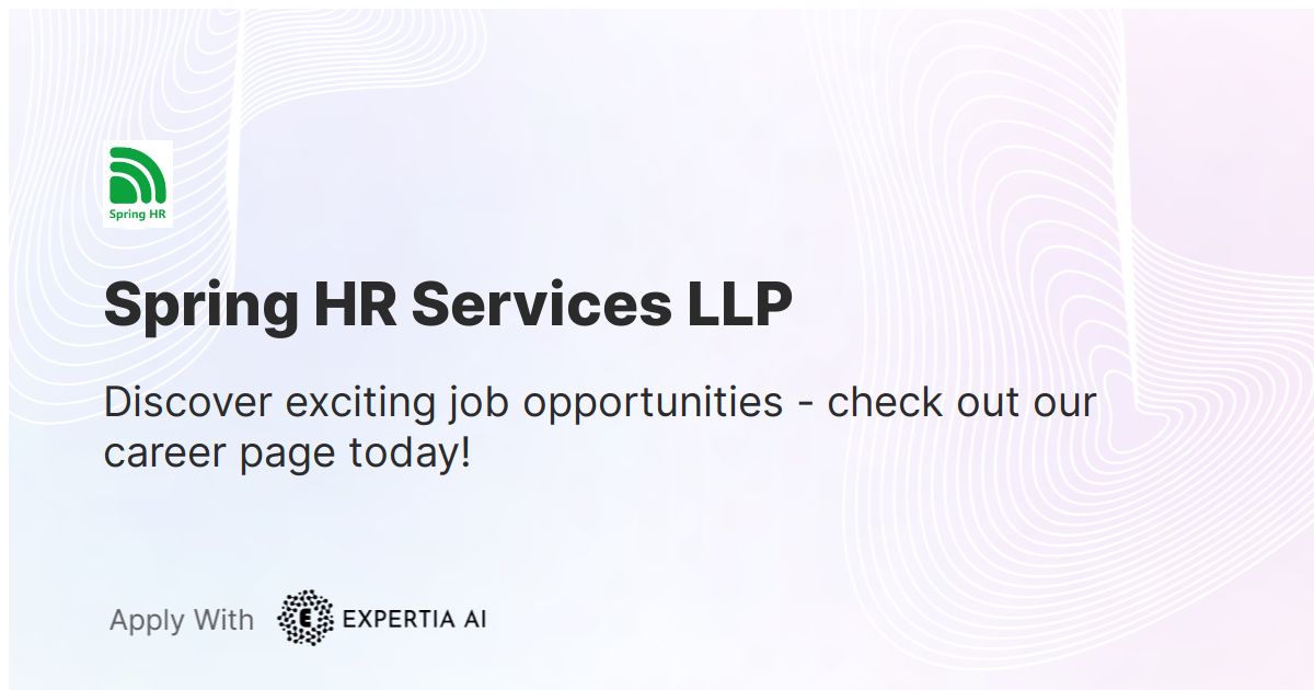 Spring HR Career Page | Jobs