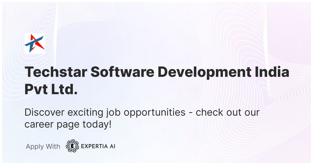 TechStar Group Career Page | Jobs