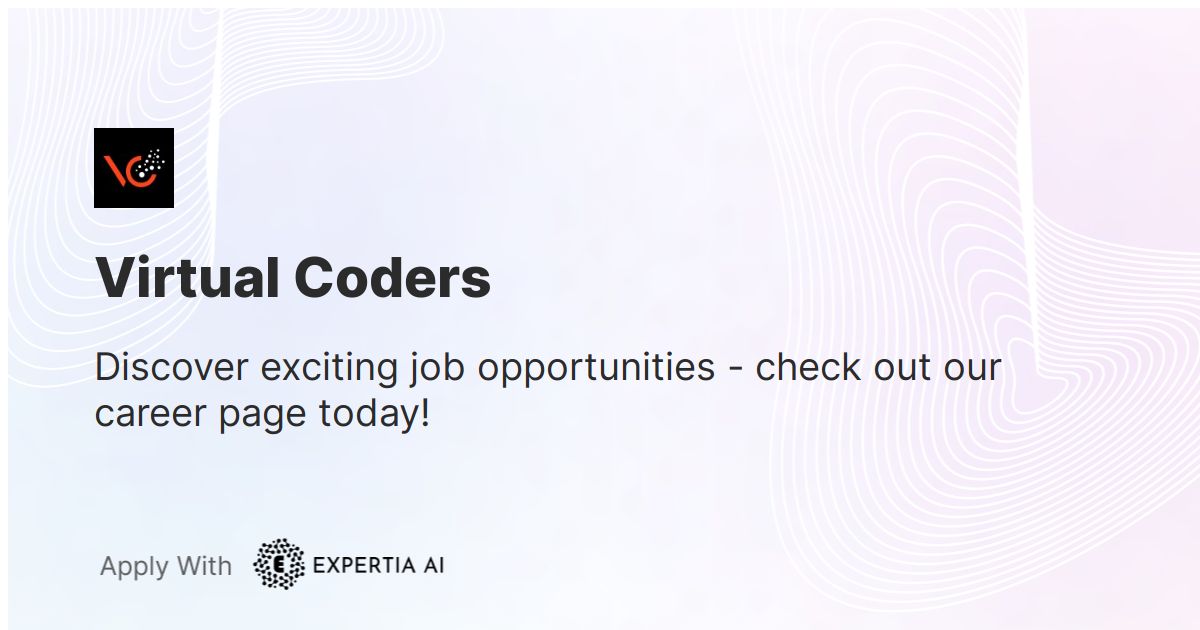 Virtual Coders Career Page | Jobs