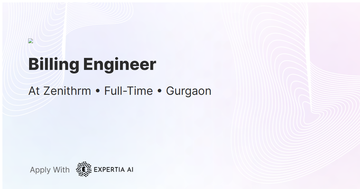 Billing Engineer Job | Gurgaon | Mid-Level