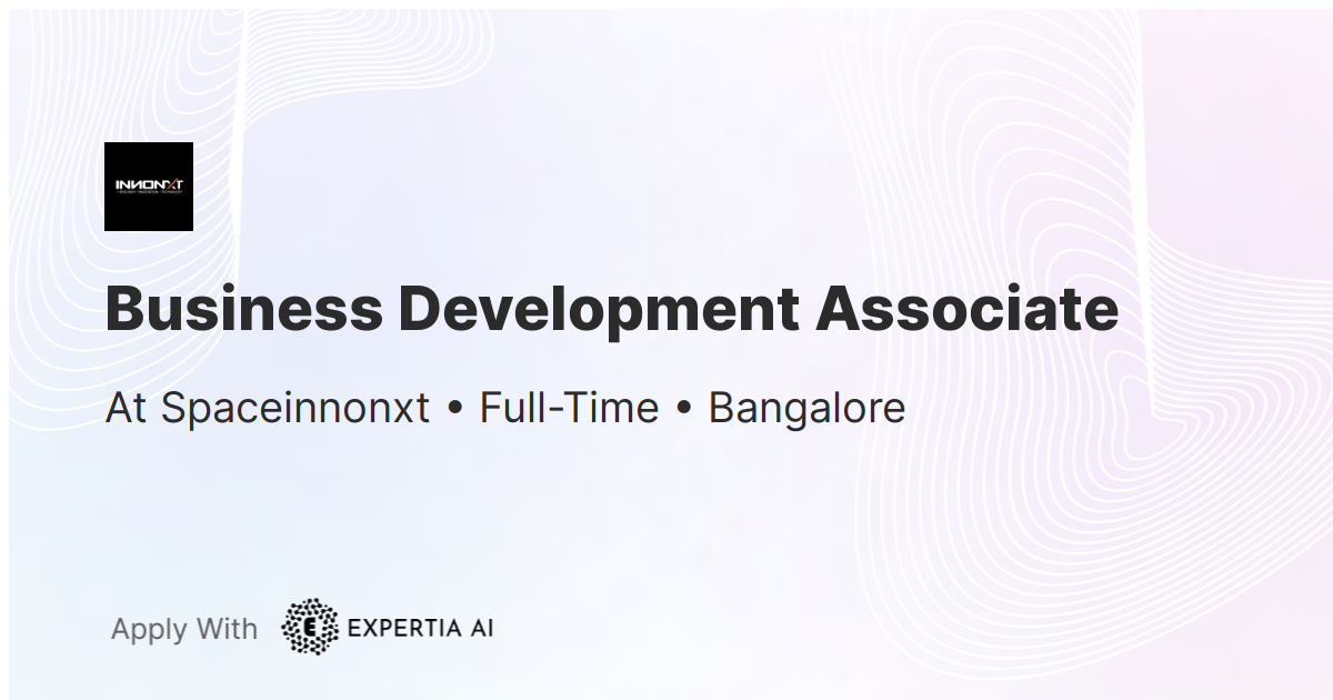 business-development-associate-job-bangalore-junior