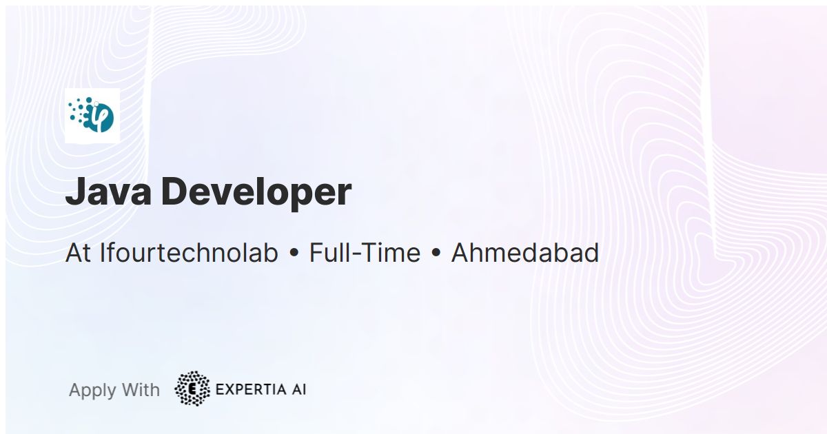 Java Developer Job | Ahmedabad | Mid-Level