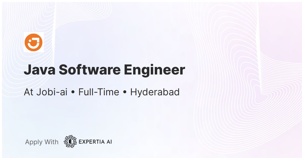 Java Software Engineer Job | Hyderabad | Senior