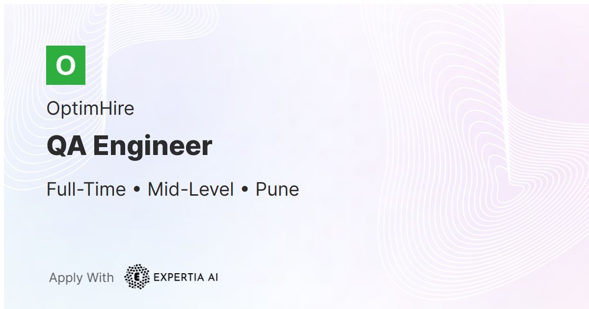 QA Engineer Job | Pune | Mid-Level