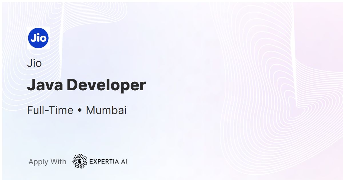 Java Developer Job | Mumbai | Mid-Level
