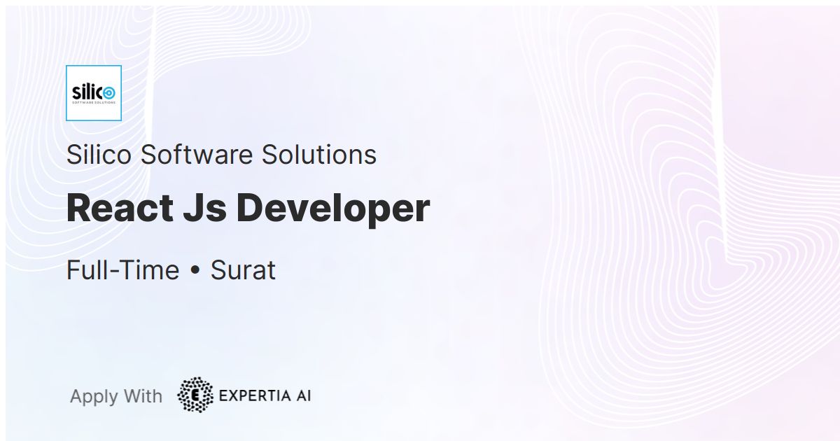 React Js Developer Job | Surat | Junior