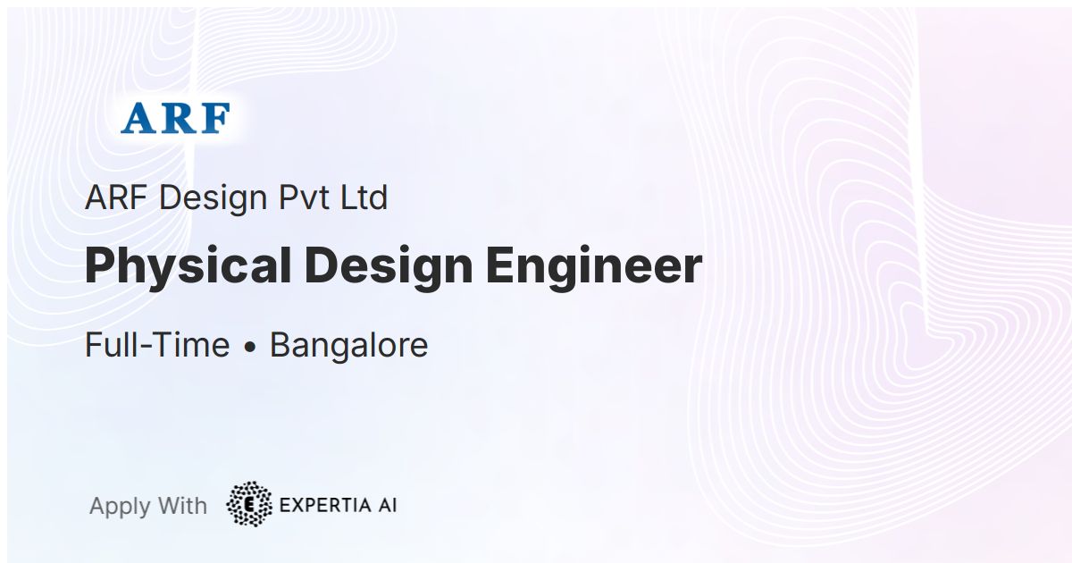 Physical Design Engineer Job | Bangalore | Mid-Level