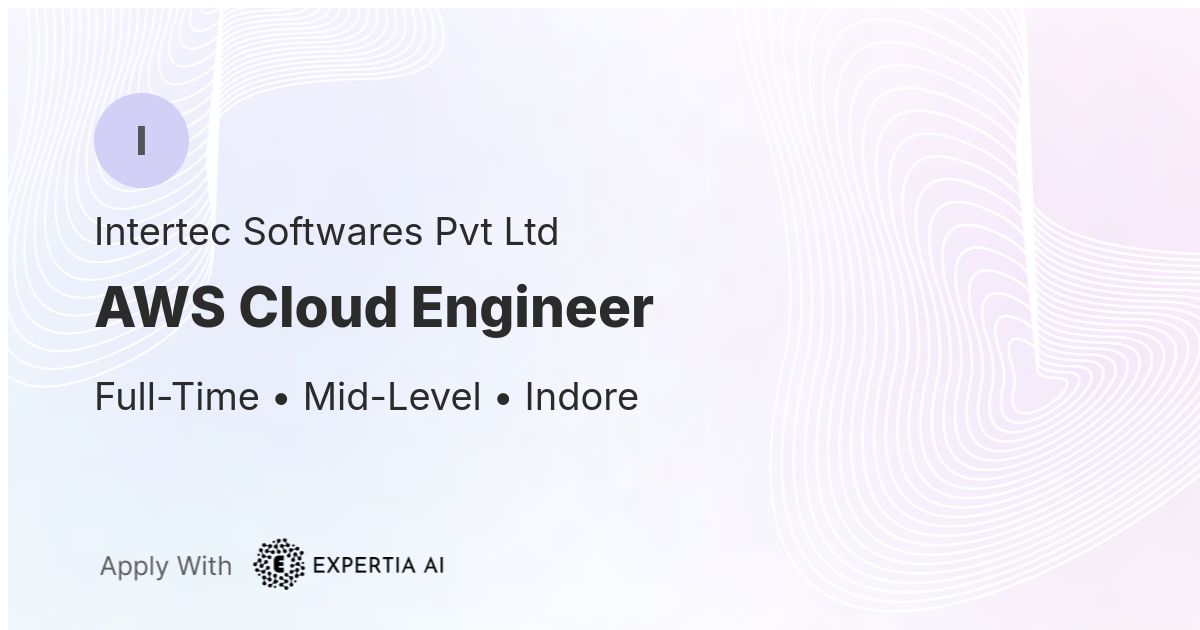 AWS Cloud Engineer Job | Indore | Mid-Level